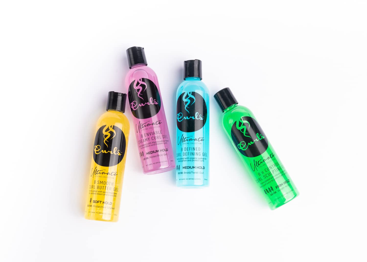 Curls The Ultimate Styling Collection B N Control Curl Sculpting Gel (Firm Hold), 8 Ounces,GREEN