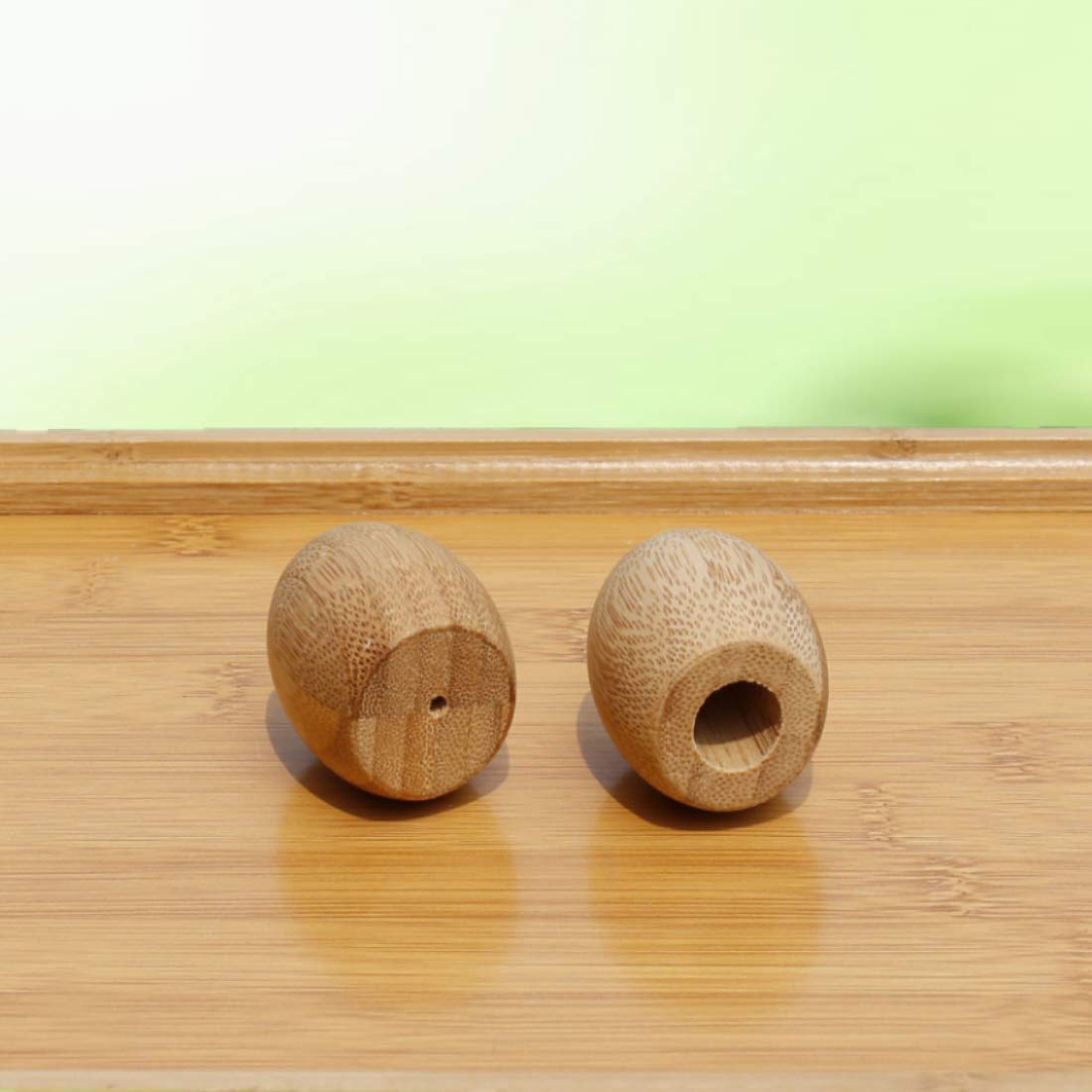 Bamboo Toothbrush Holder Pack of 12 - Biodegradable and Eco Friendly Compostable Wooden Holders Organizer for Large Small Bathroom - Small Countertop Storage Stand for Bamboo Tooth Brush