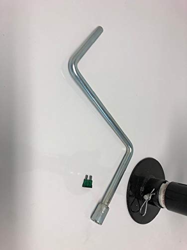 Blackhawk RV Camper (Trailer) Power Tongue Jack | 3500 lbs Capacity | LED Lights | 12v DC