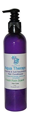 Aqua Therapy Chlorine & Salt Neutralizing Hair Conditioner, Removes Chlorine, Salt and Pollution from Hair, Plus Nourishes, Protects and Deodorizes, 8oz