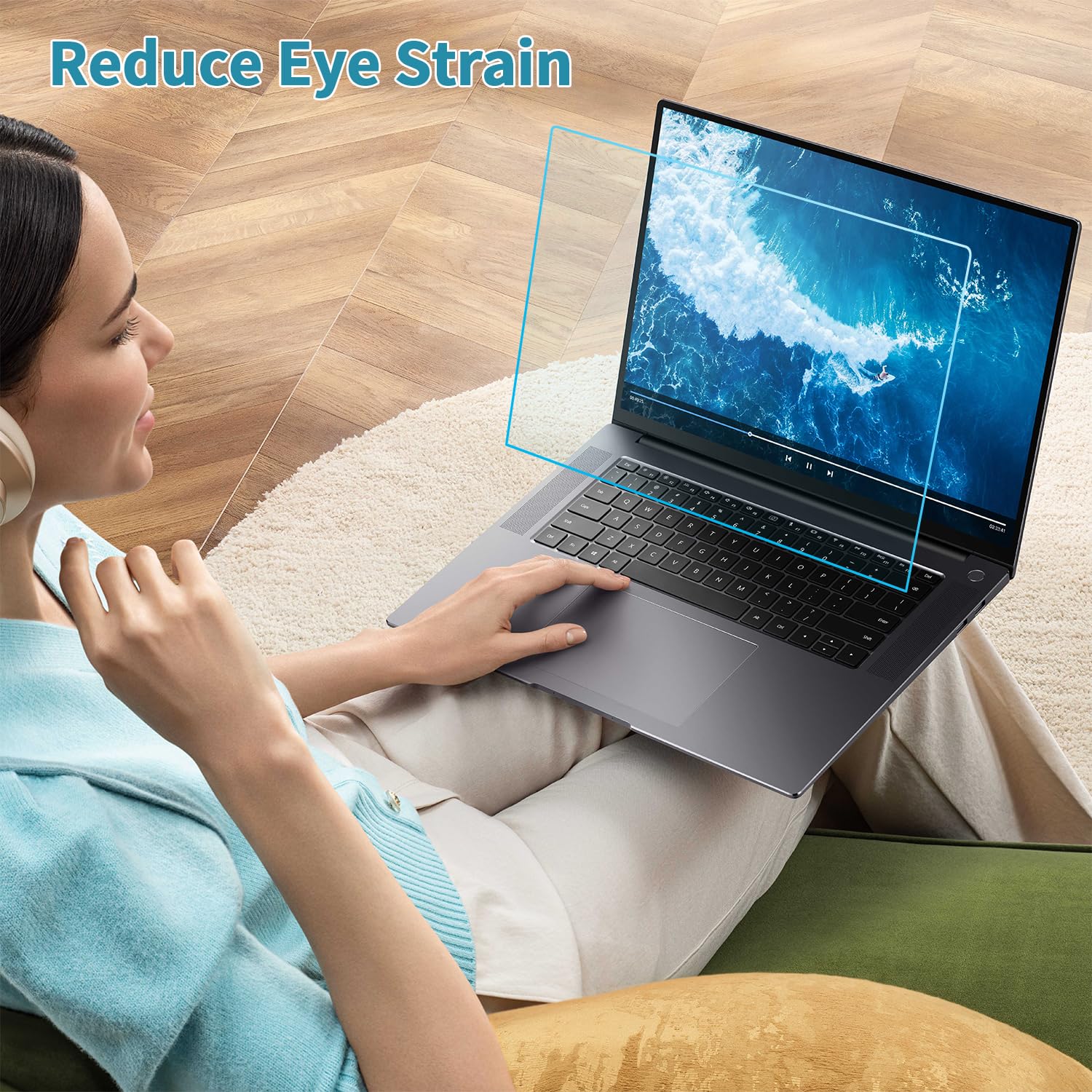 13.5 inch Anti-Blue Light Screen Protector for Microsoft Surface Laptop 5/4/3/2/1 13.5 inch Laptop, Anti-Glare Scratch-Resistant Blue Light Filter Compatible with Surface Laptop 5/4/3/2/1 13.5"