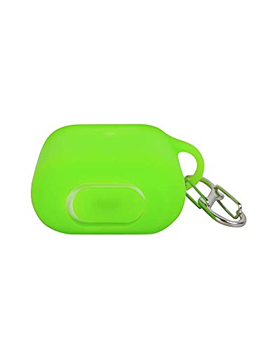 Felony Case – Soft Silicone AirPods Case 2 &1 - Neon Green | Shockproof, 360° Protective Apple Airpods Case Cover with Keychain | Wireless Charging Compatible with Front LED Visible