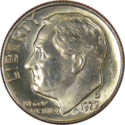 1979 D Roosevelt Dime BU Uncirculated Mint State 10c US Coin Collectible
