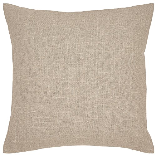 Amazon Brand β Rivet Modern and Casual Striped Throw Pillow Cover with Insert - 20 x 20 Inch, Pink