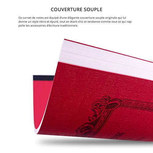 Apica Notebook CD15 Red - 7"x10"