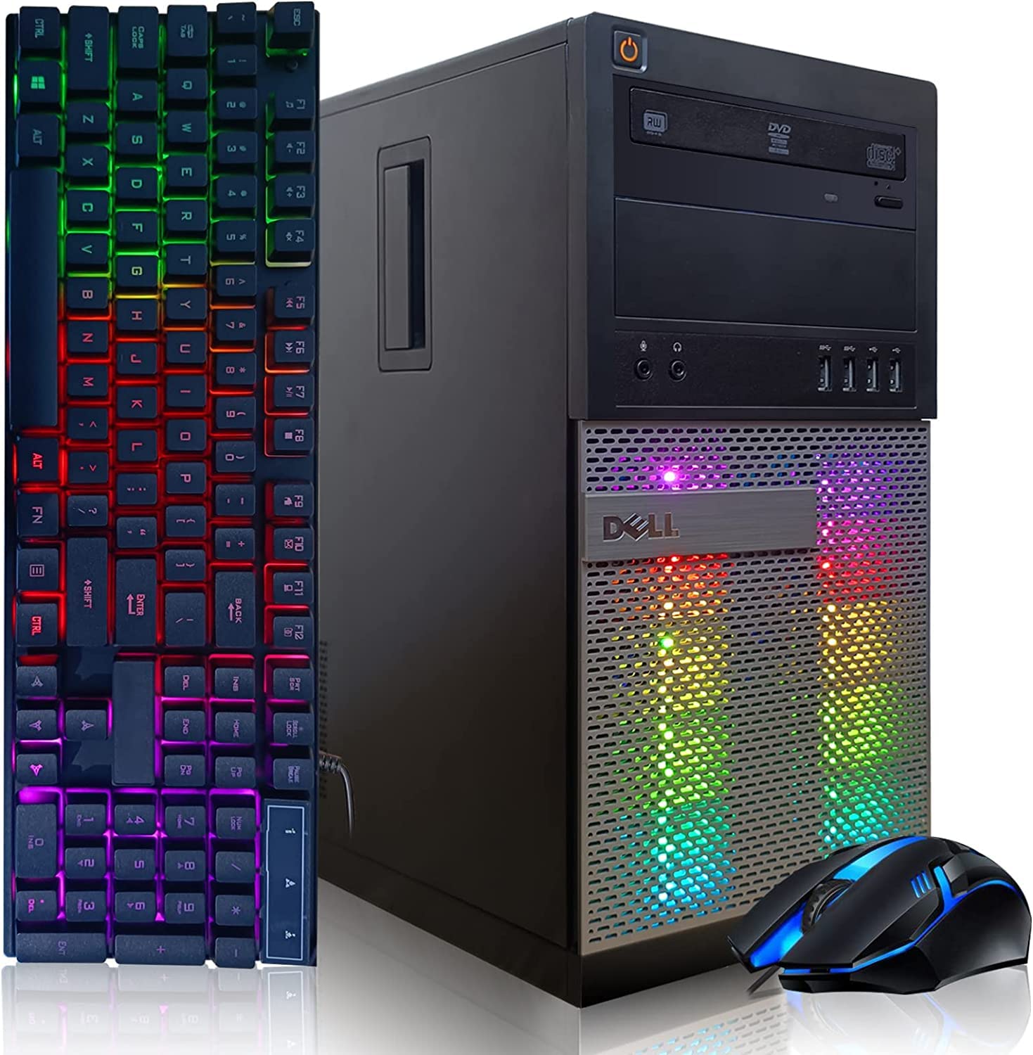 Dell OptiPlex 7010 Desktop Computer PC, Intel Core i5 3.2GHz Processor, 16GB Ram, 1TB SSD Drive, WiFi and Bluetooth, Wireless Keyboard and Mouse, Windows 10 Pro (Renewed)