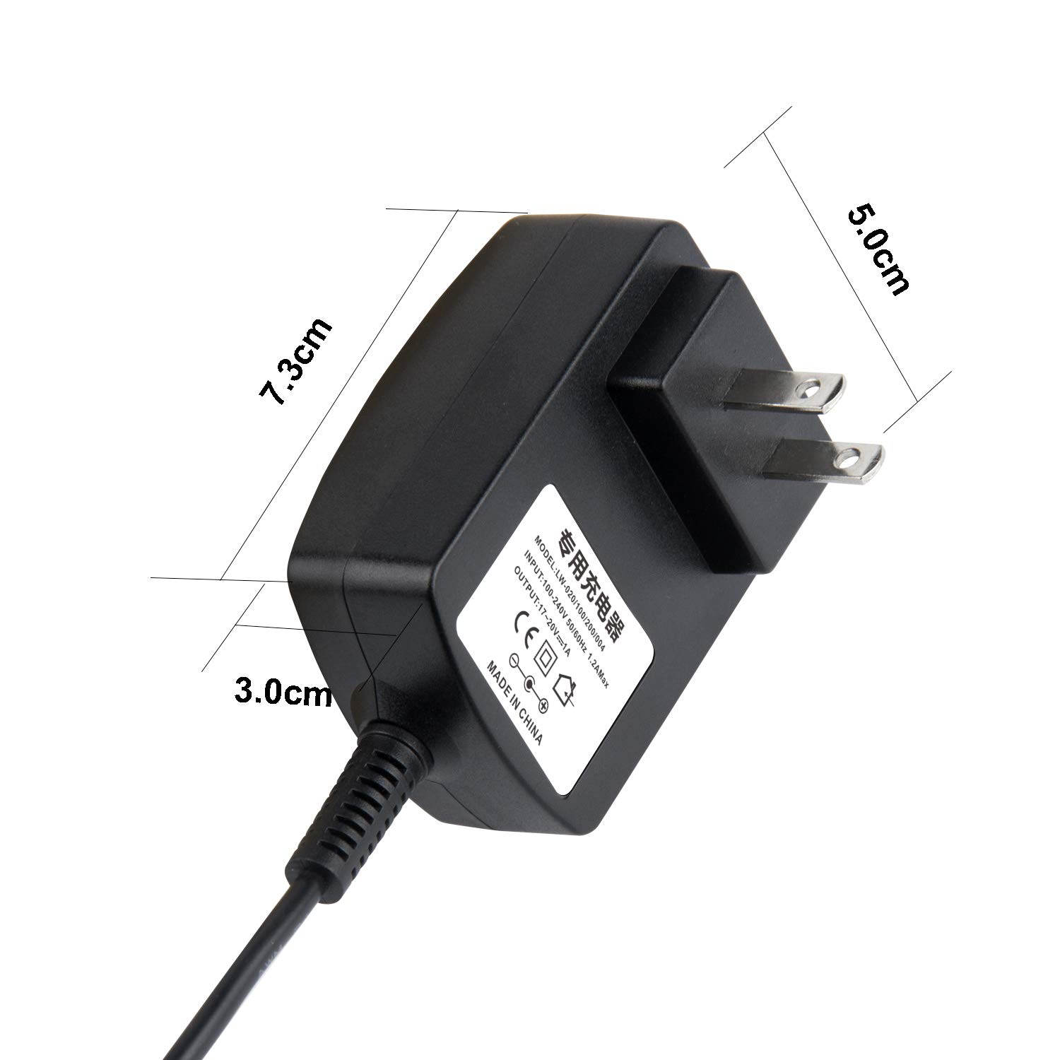 AC DC Power Supply for Bose Soundlink I II III 1 2 3 Wireless Mobile Speaker 17V ~ 20V Power Adapter Cord for Sound Link Wireless Speaker System Charger 10 306386-101 369946-1300 301141 404600 414255