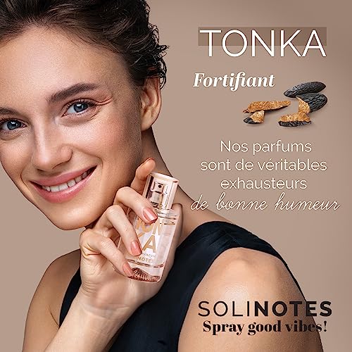 SOLINOTES Tonka Perfume for Women - Eau De Parfum | Delicate Floral and Soothing Scent - Made in France - Vegan - 1.7 fl.oz