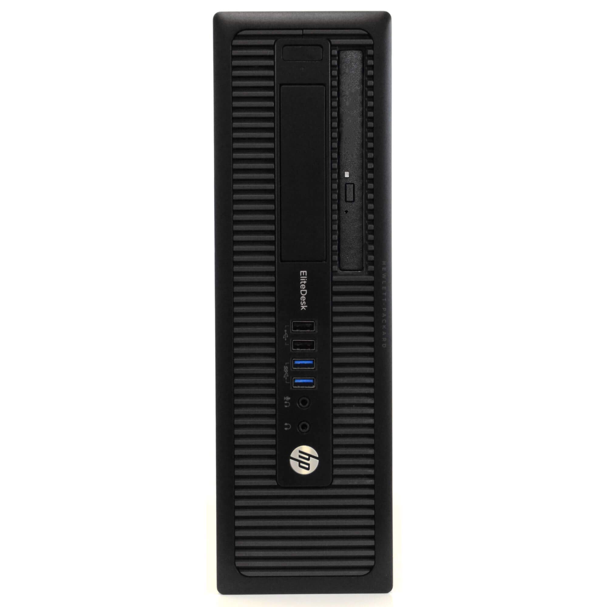 HP EliteDesk 800G1 Business Desktop PC - Intel Core i5-4570 3.2GHz, 16GB RAM, 1TB SSD, Windows 10 Pro 64bit, New 24 Inch Monitor (Renewed)