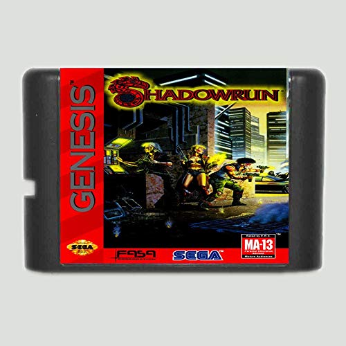 Aditi Shadowrun 16 bit SEGA MD Game Card For Sega Mega Drive For Genesis