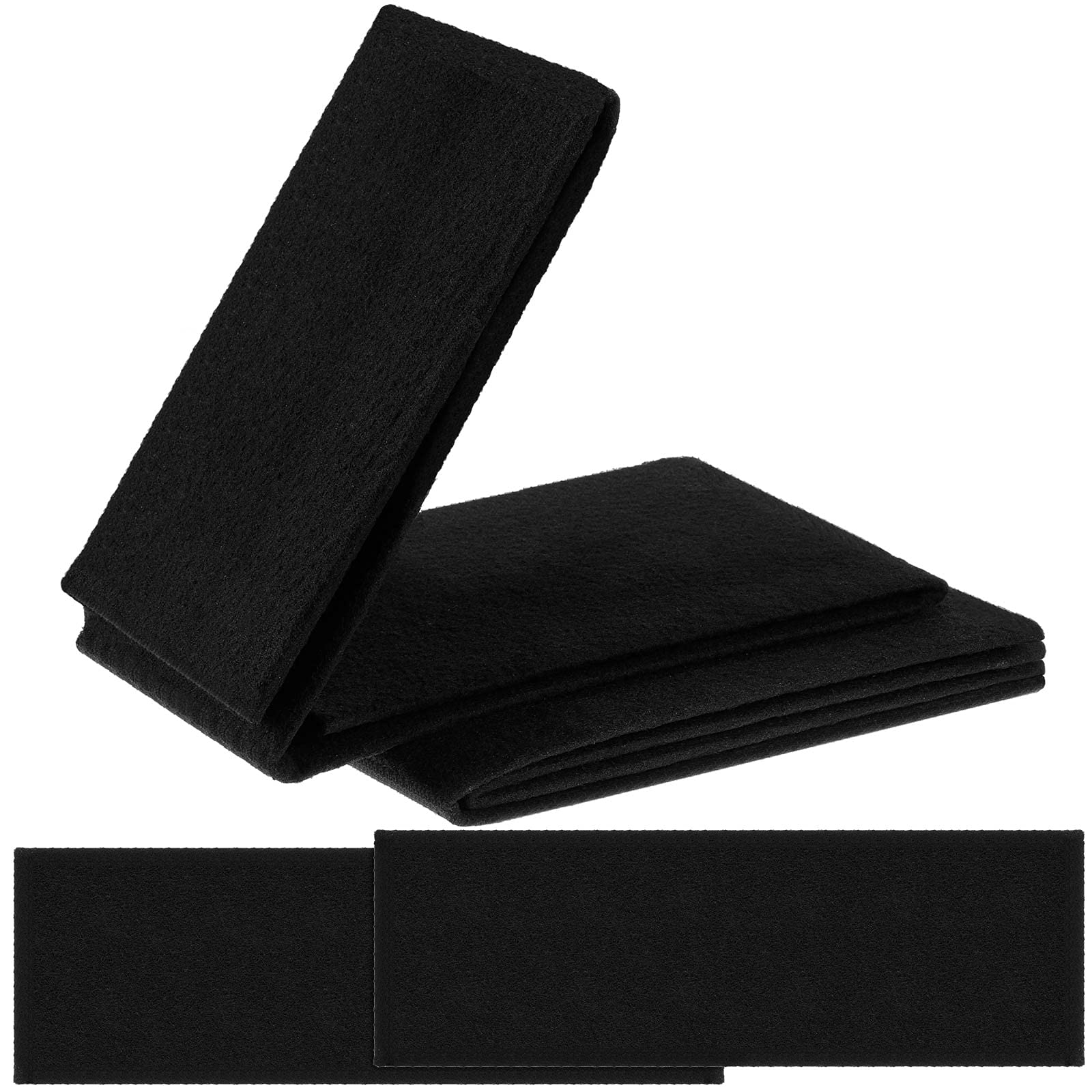 2 Pieces Carbon Filter Sheet Charcoal Filter Pad 16 x 48 Cut to Fit Air Roll Vent for Air Trash Cans Furnace Air Humidifier