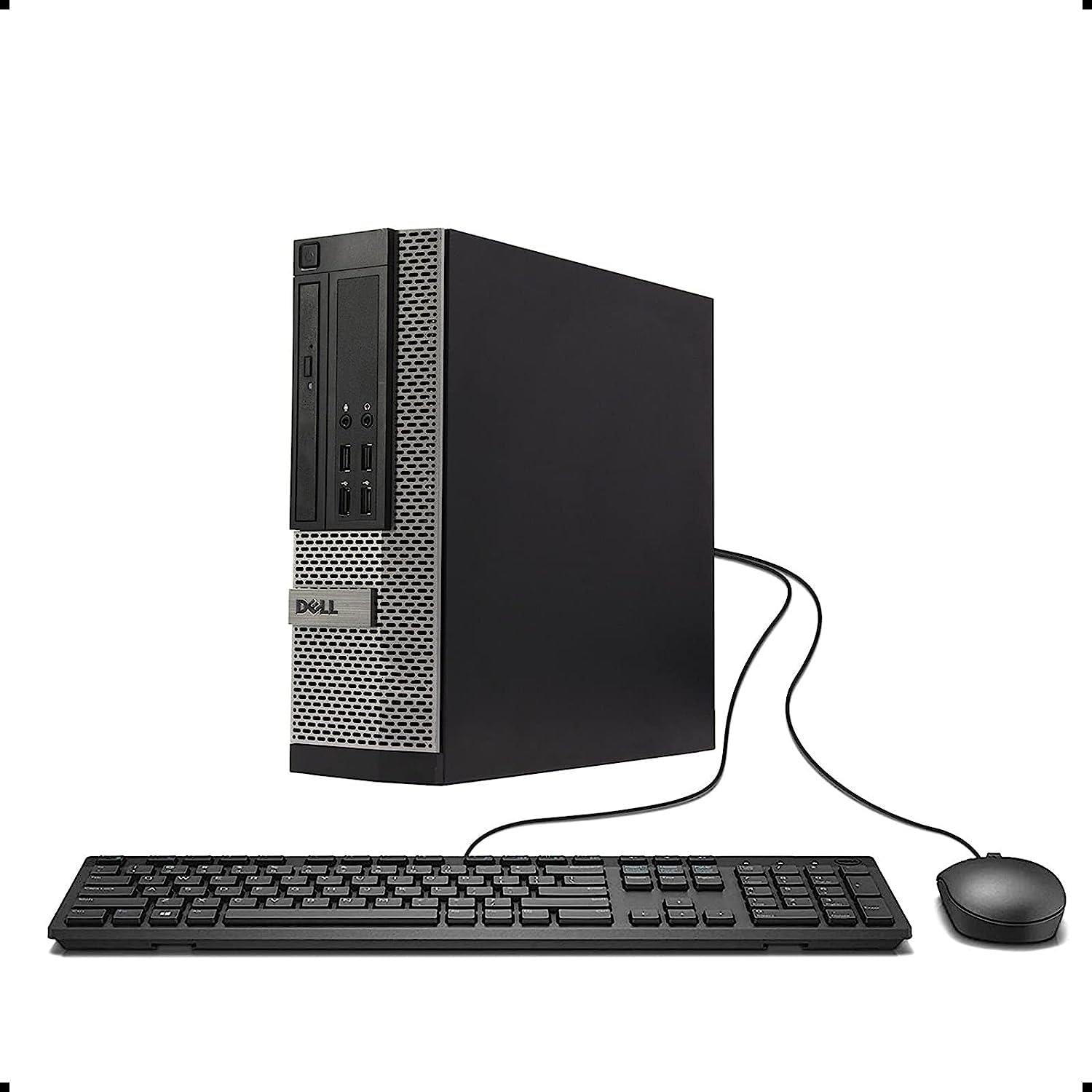 Dell OptiPlex 990 SFF Computer Desktop PC, Intel Core i7 3.40GHZ Processor, 16GB Ram, 128GB M.2 SSD 2TB Hard Drive, Wi-Fi & Bluetooth, Keyboard and Mouse, Windows 10 Pro (Renewed)