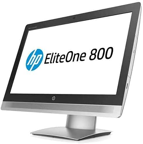HP EliteOne 800 G2 Non Touch 23 FHD All in One PC - Intel Core i5-6500 3.2GHz 8GB 1TB SSD Webcam WiFi Windows 10 Pro NO CDROM(Renewed)