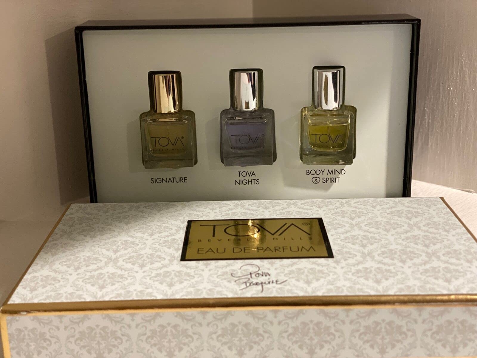 Tova Beverly Hills Signature Tova Nights, Mind Body and Spirit Mini Boxed Gift Set