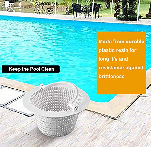 ππππ πΌπ₯ππ§ππππ SP1091WM Skimmer Basket Replacement for Hayward Pentair HydroSkim, 513330 Dyna-skim Pool Filter Baskets,2PCS 6.25βTop Above Ground Pool Skimmer Baskets