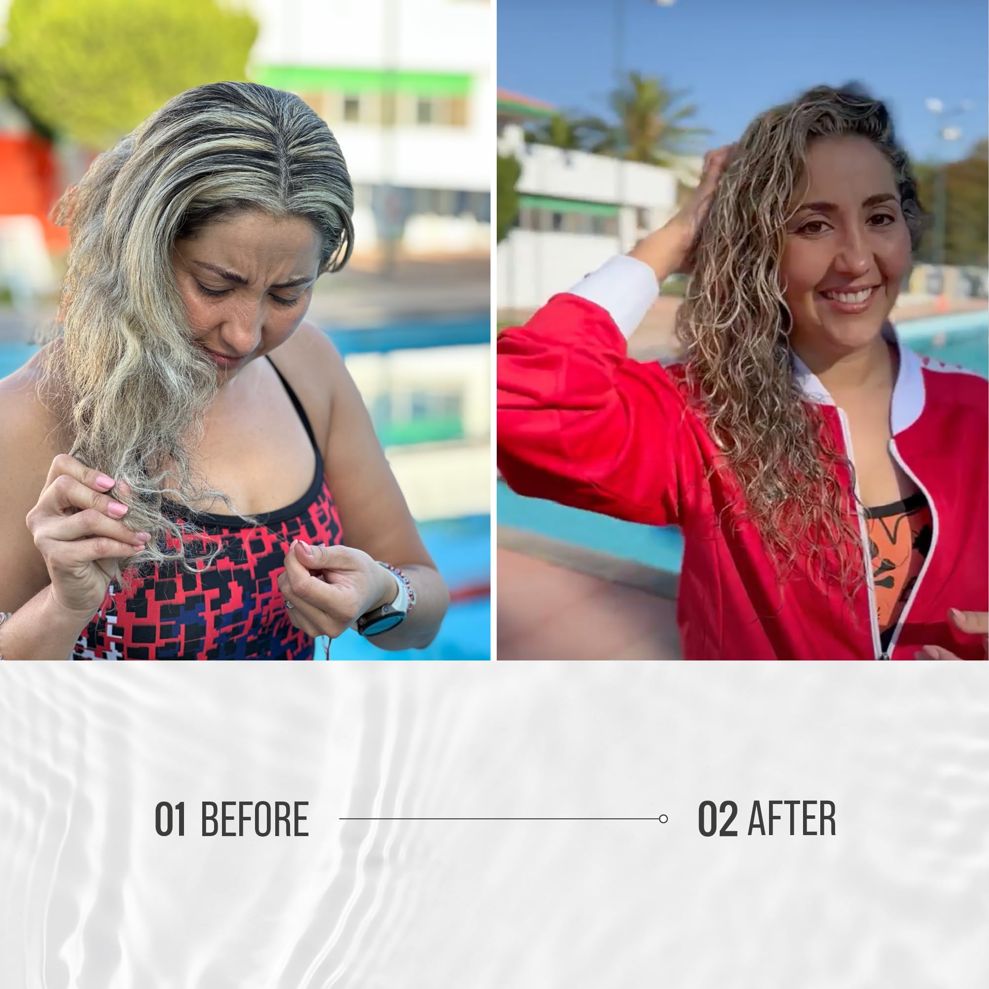 TRIHARD Swimmers Shampoo Extra Boost + Pre & Post Swim Conditioner | Chlorine And Hair Solutions | Swimming Two-In-One Duo