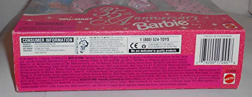 35th Anniversary Barbie Doll 1997 Walmart Special Edition
