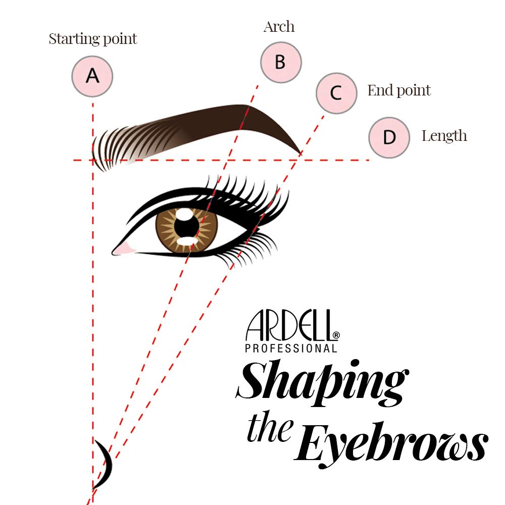 Ardell Eyebrows Trimmer and Shaper for Women, 3 count x pack of 3 Brow Razors