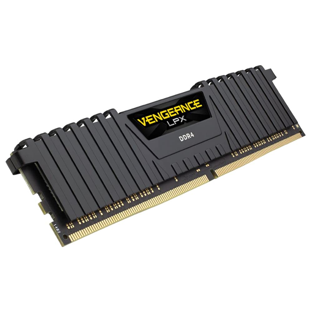 CORSAIR Vengeance LPX 64GB (4x16GB) DDR4 3600 (PC4-28800) C18 1.35V Desktop Memory - Black