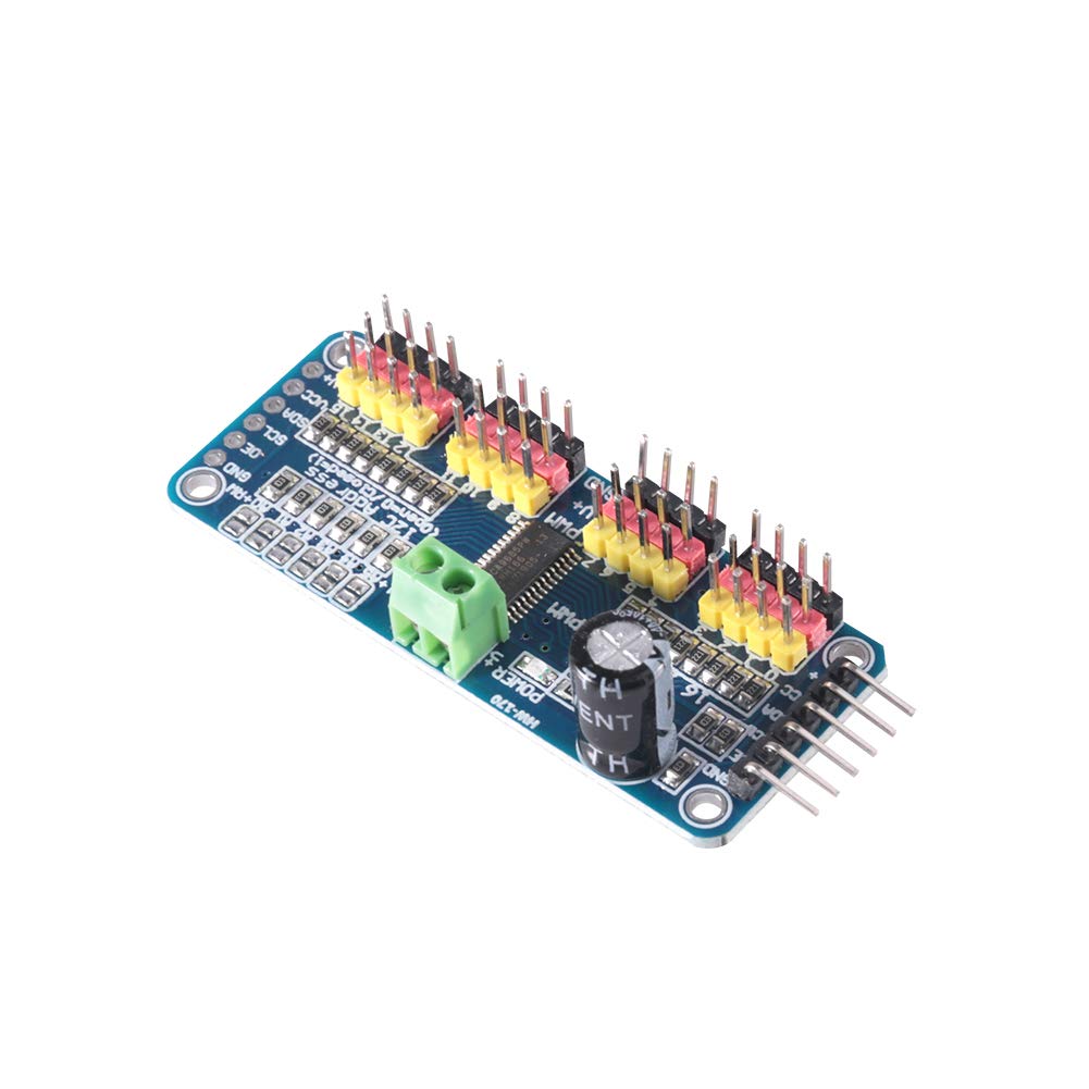 ACEIRMC 3pcs 16 Channel PWM Servo Motor Driver PCA9685 IIC Module 12-Bit for Arduino Robot or Raspberry pi