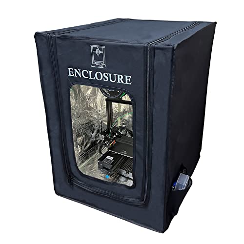 3D Printer Enclosure for Creality Ender 3/ Ender 3 Pro/Ender 3 V2-Fireproof & Dustproof Tent Constant Temperature Protective Cover for Anycubic Elegoo 3D Printers 25.6” ×21.6” ×29.5”