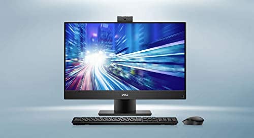 Dell OptiPlex 24 7470 All-in-One 256GB SSD + 2TB HD (Intel 9th Generation Processor with Turbo Boost to 4.40GHz, 16 GB RAM, 256 GB SSD + 2 TB HD, 24-inch FullHD IPS, Win 10 Pro) (Renewed)