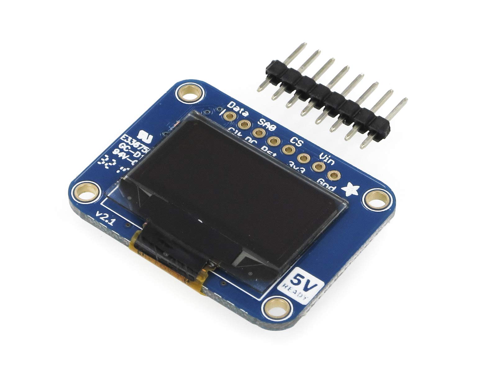 Adafruit (PID 326 Monochrome 0.96" 128x64 OLED Graphic Display