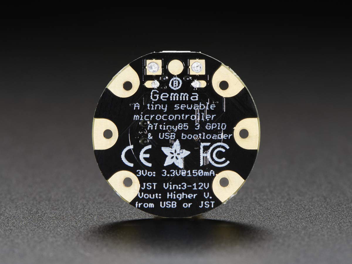 Adafruit GEMMA v2 - Miniature wearable electronic platform