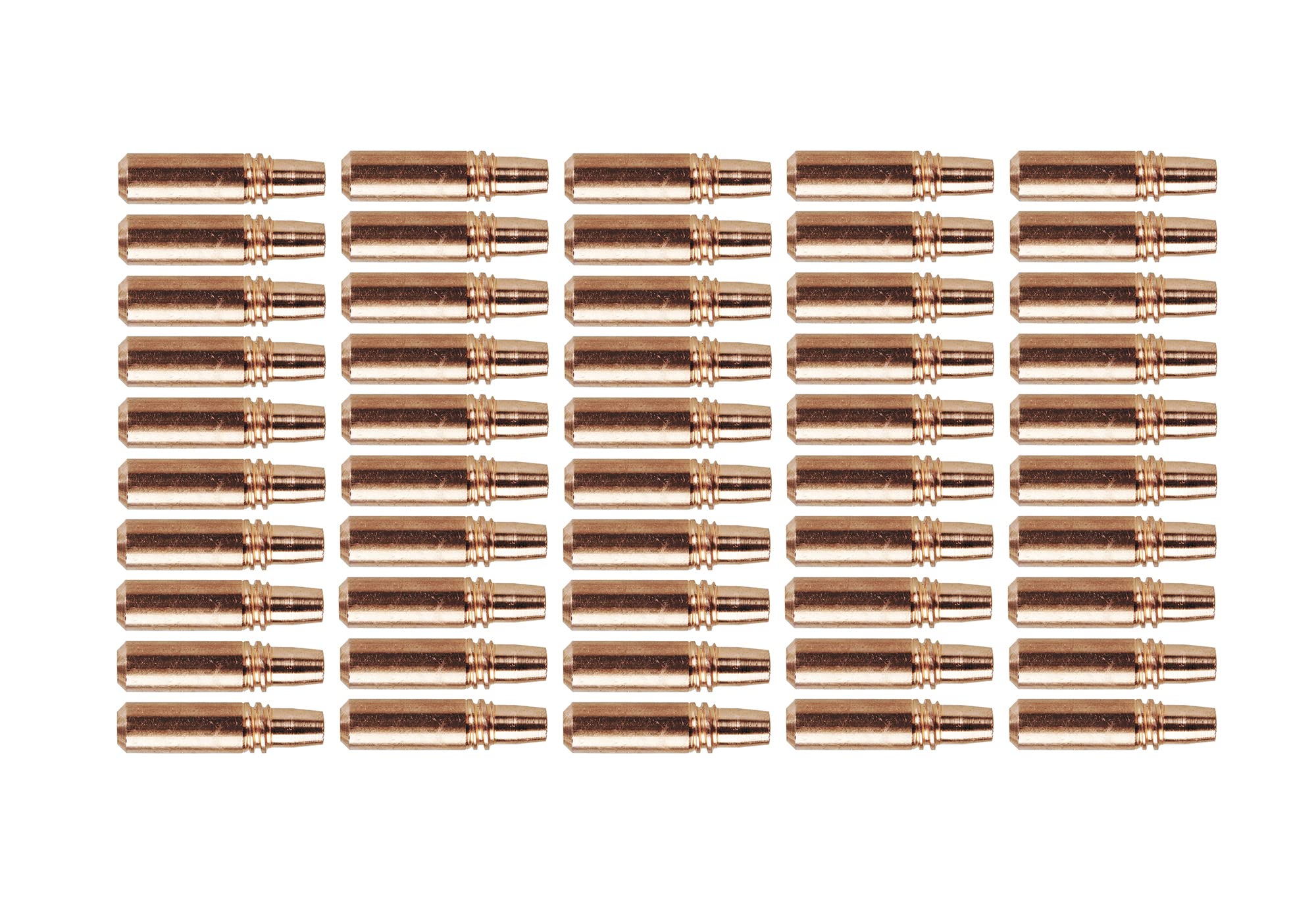 50-PK .045 - .040 AL Contact Tips for Miller 206188 FasTip, Spoolmatic, XR Series Gun