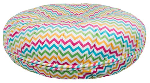 Bessie and Barnie Signature Ocean Wave Luxury Extra Plush Faux Fur Bagel Pet/Dog Bed (Multiple Sizes)