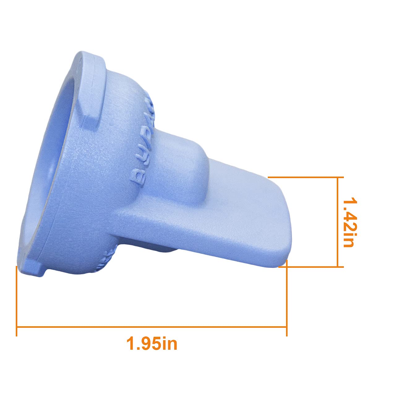 12664501 Filter Bypass Cap Replacement for Whirlpool Refrigerator Filter Bypass Cap W11395888 12664501SP plugs EveryDrop Filter 4 slot -1PACK