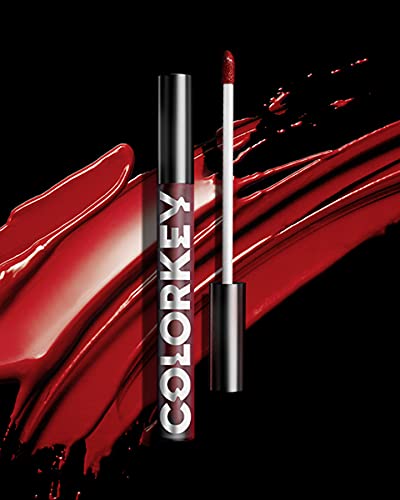 COLORKEY Lip Gloss Mirror Series, Hydrating Lip Gloss with Essential oil, High Shine Glossy Lip Tint, Hydrated & Fuller-looking Lips, Long-Lasting Liquid Lipstick (B705)