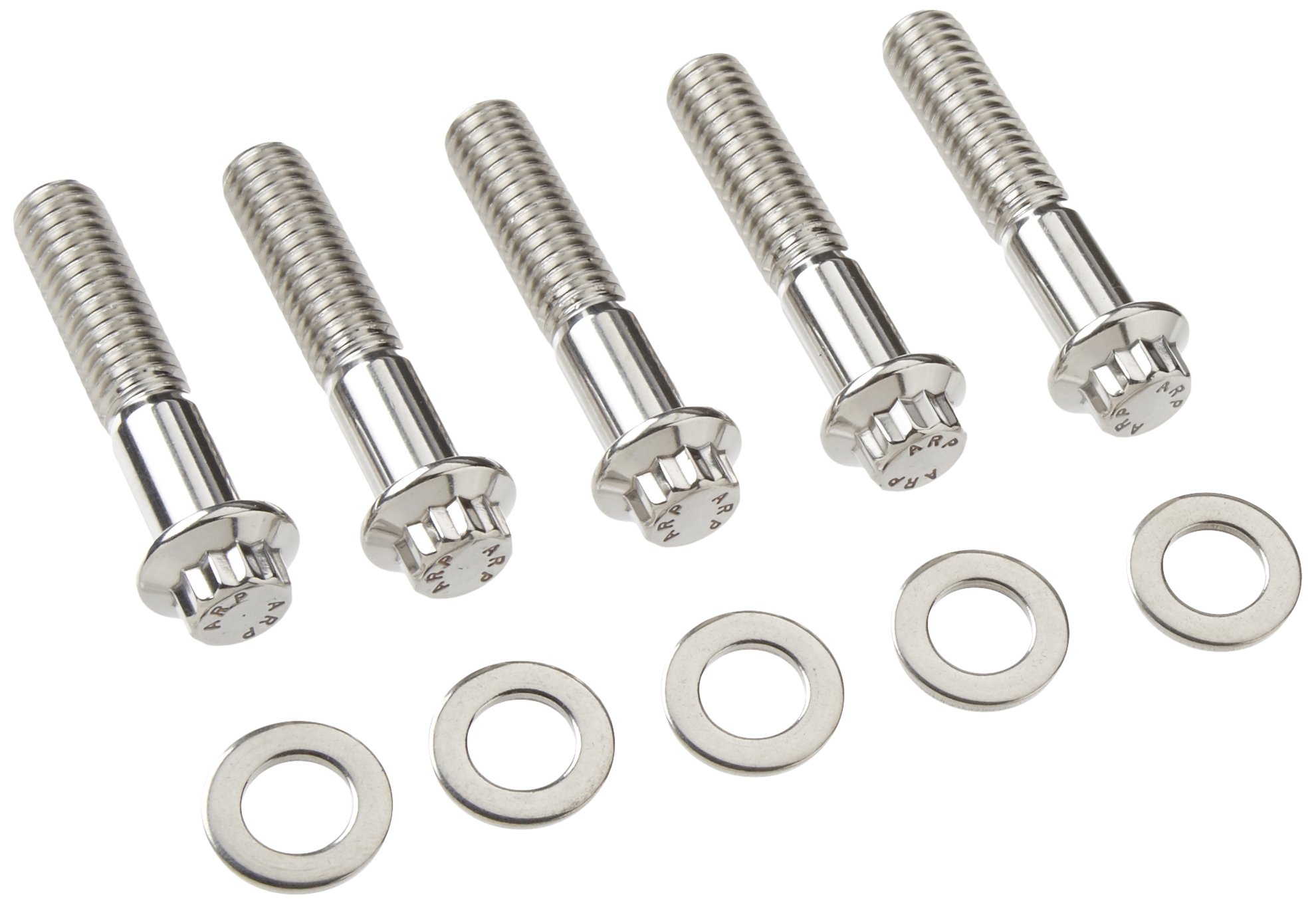 ARP 6121500 Stainless Steel 5/16-18 12-Point Bolts - Pack of 5