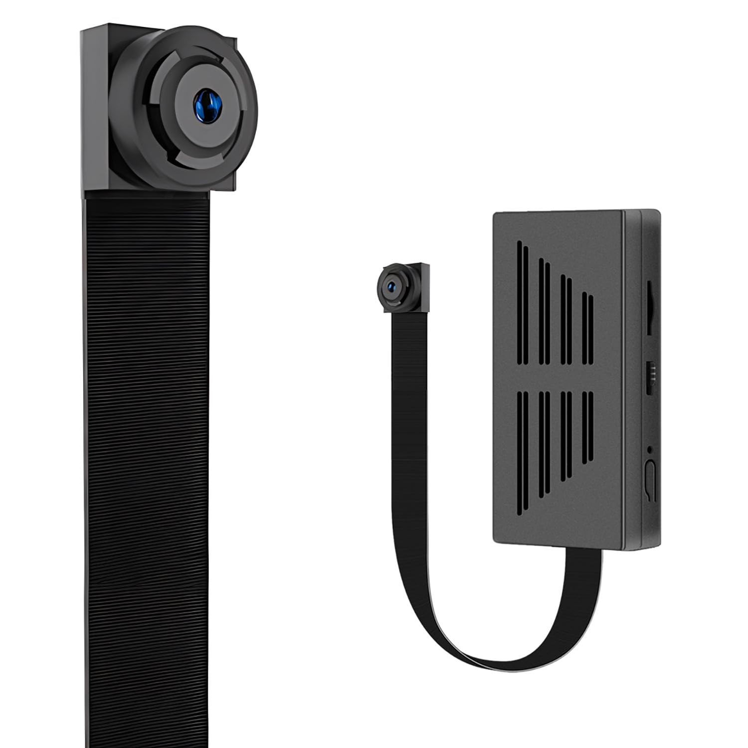 Amyway Hidden Video Cameras 64GB 1080P Mini Cameras Portable Nanny Video Recorder with Motion Detection Security Cameras for Home, Car, Drone, Office