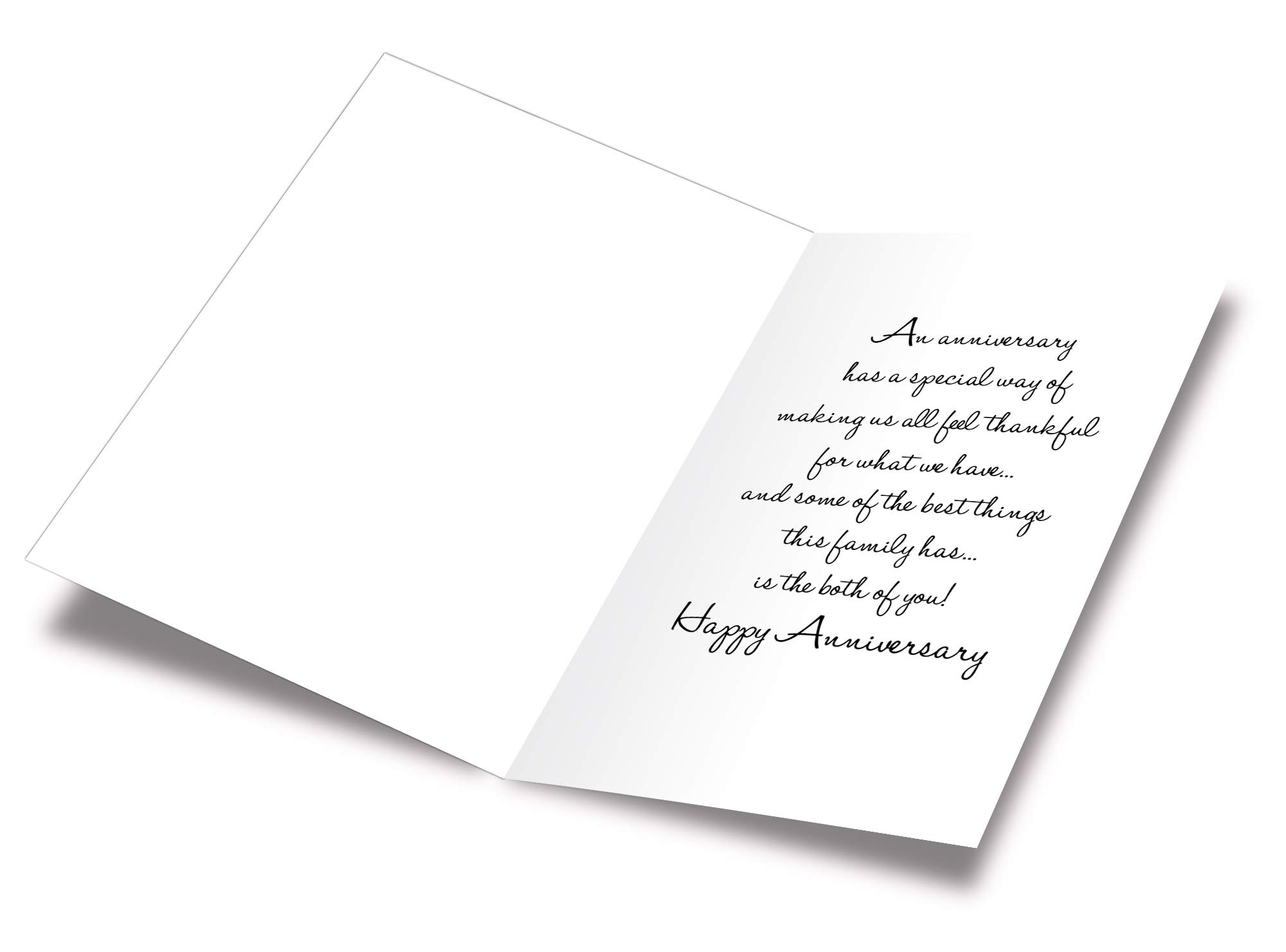Anniversary Card For Daughter and Son In Law | Prime Greetings (Yellow Flowers)