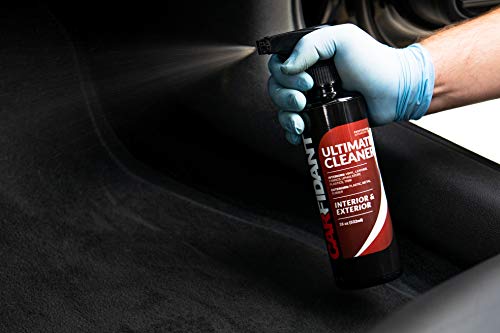 Carfidant Ultimate Car Interior Cleaner - Automotive Interior & Exterior Cleaner All Purpose Cleaner for Car Carpet Upholstery Leather Vinyl Cloth Plastic Seats Trim Engine Mats - Universal Car Cleaning Kit