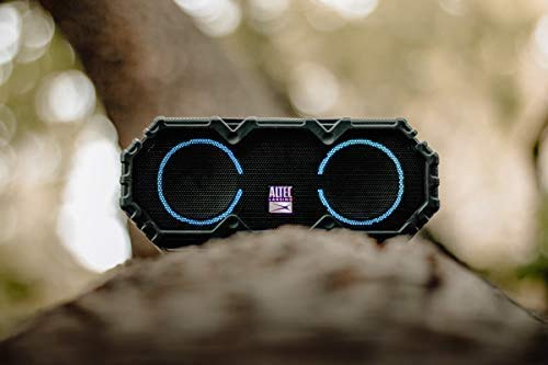 Altec Lansing LifeJacket 3 - Waterproof Bluetooth Speaker, Wireless & Portable Speaker for Travel & Outdoor Use, 30 Hour Playtime & 50 Foot Range, Black