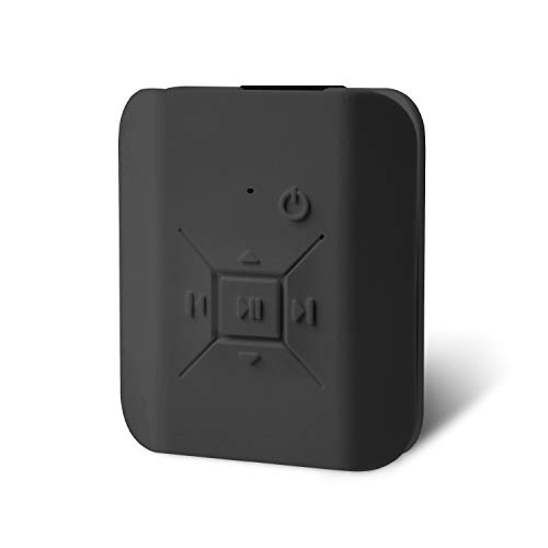 Asseso AP1 Portable Bluetooth 5.0 USB DAC/Headphone Receiver with aptX, aptX Low Latency, AAC, Discrete Cirrus Logic DAC, Low Noise Floor, Cord Management, Built-in Microphone