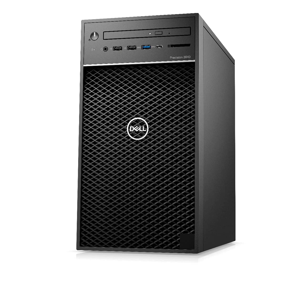 Dell Precision 3640 Workstation Desktop | Core i7-10700K - 1TB HDD + 512GB SSD Hard Drive - 16GB RAM - Nvidia Quadro P2200 | 8 cores @ 5.1 GHz - 5GB GDDR5X Win 10 Pro Black