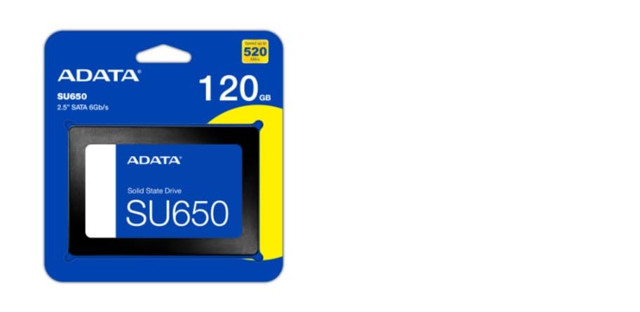 ADATA SSD 120GB 2.5 SATA SU650 - ASU650SS-120GT-R, Internal Storage SSD