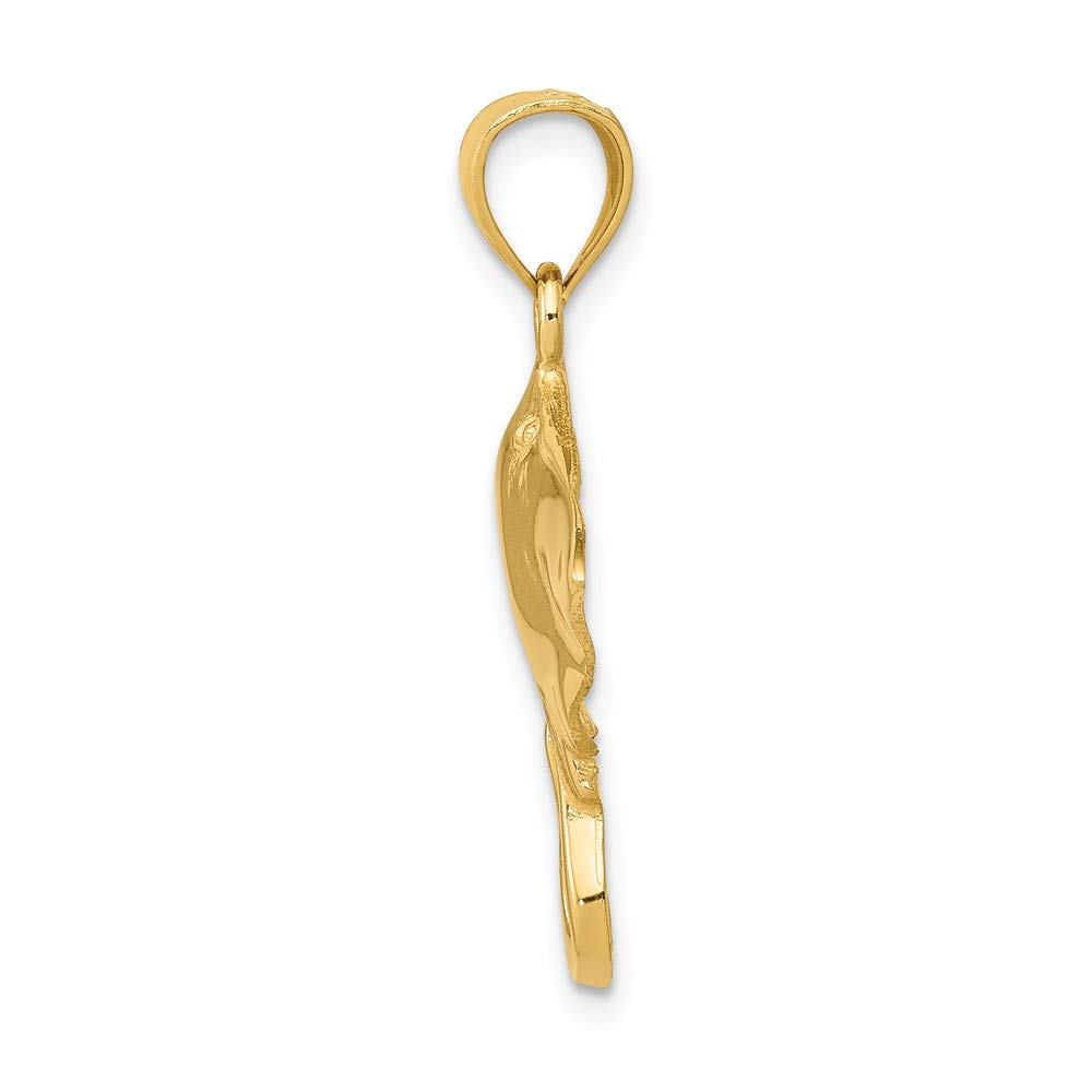 14K Stingray Pendant QD3411