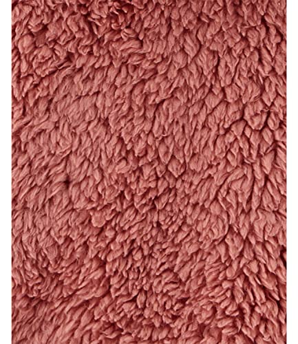 Carter's Zip-Up Sherpa Cardigan Jacket, Pink Sherpa, 12 Months