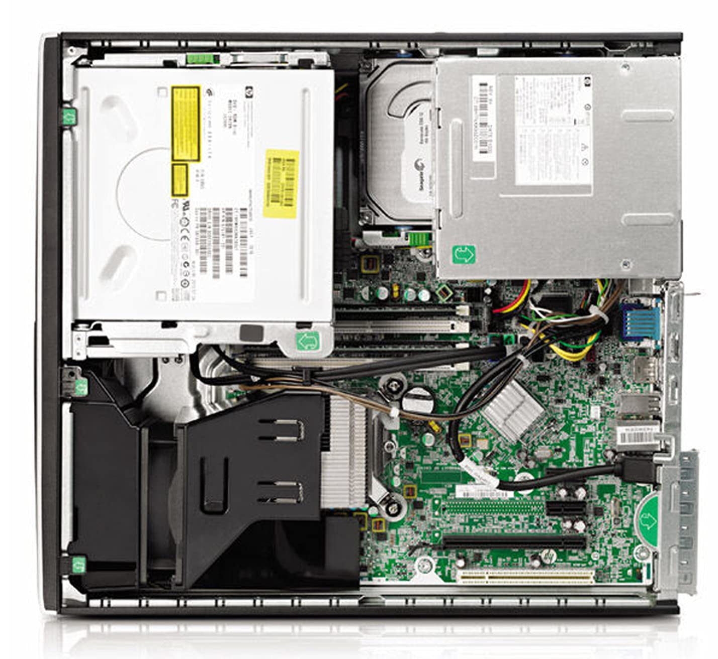 HP Elite SFF Desktop Computer PC, Intel Core i7 3.4GHZ Processor, 16GB Ram, 512GB M.2 SSD, WiFi & Bluetooth, Wireless Keyboard and Mouse, 22 Inch FHD LED Monitor, Windows 10 (Renewed)