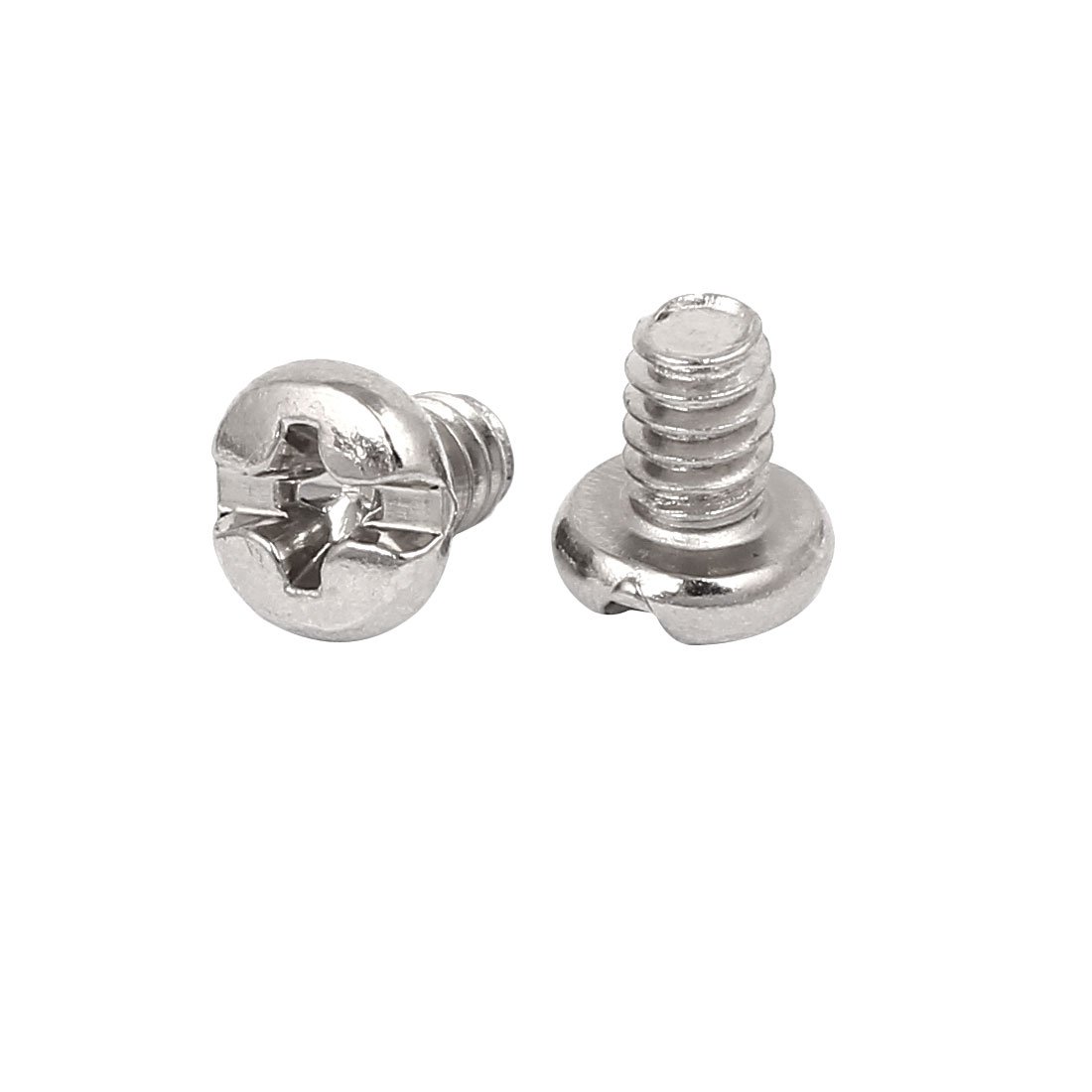 Aexit Desktop Computer Cleaning & Repair Nickel Plated Hard Drive Video Card PCI Bezel Screw Computer Screws #6-32 200pcs