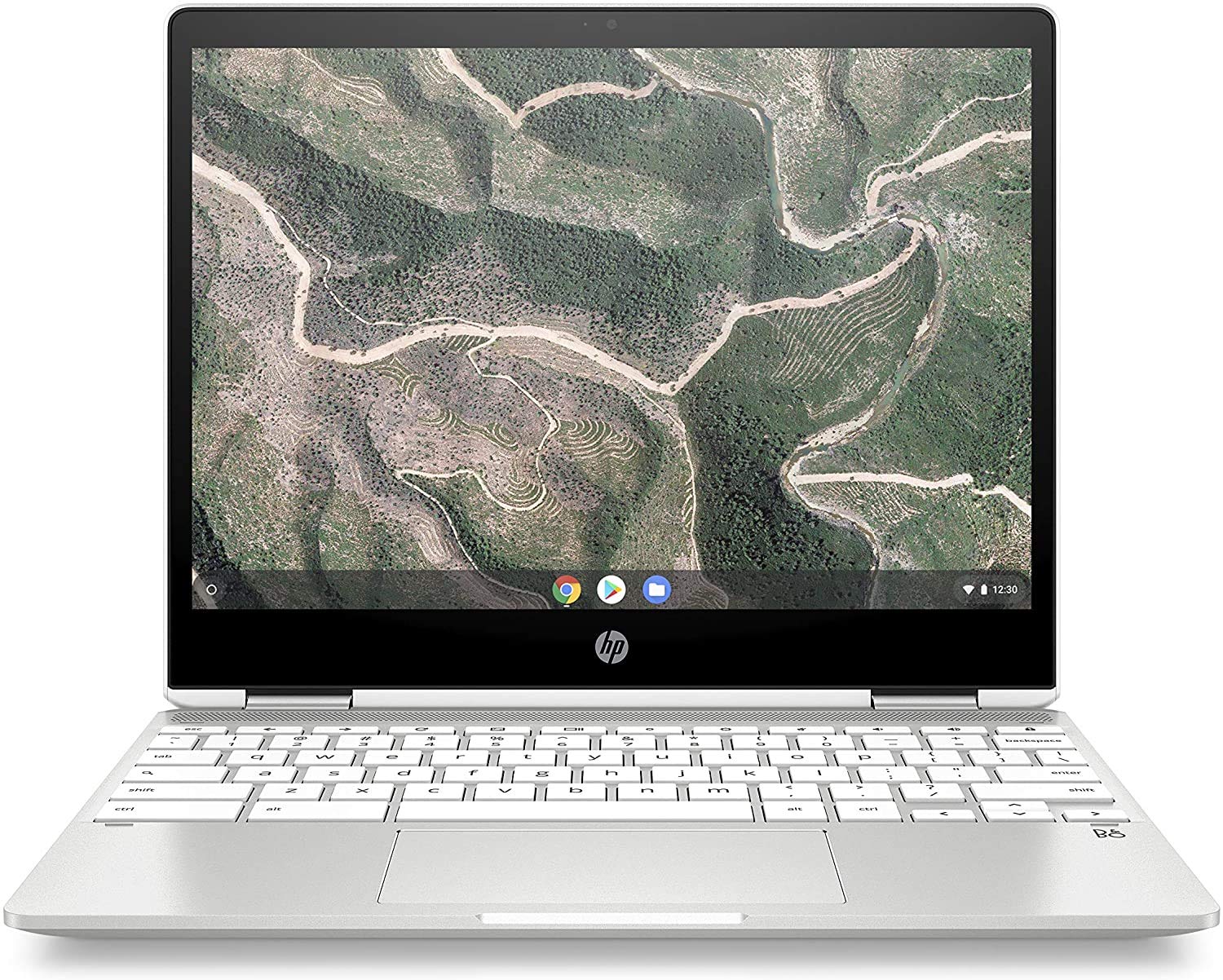 hp Chromebook x360 12-H0010 2-in1 Laptop Computer Intel Celeron N4000 up to 2.6GHz 4GB DDR4 RAM 32GB eMMC 12inch HD 2-in-1 Touchscreen BO Audio (Renewed)