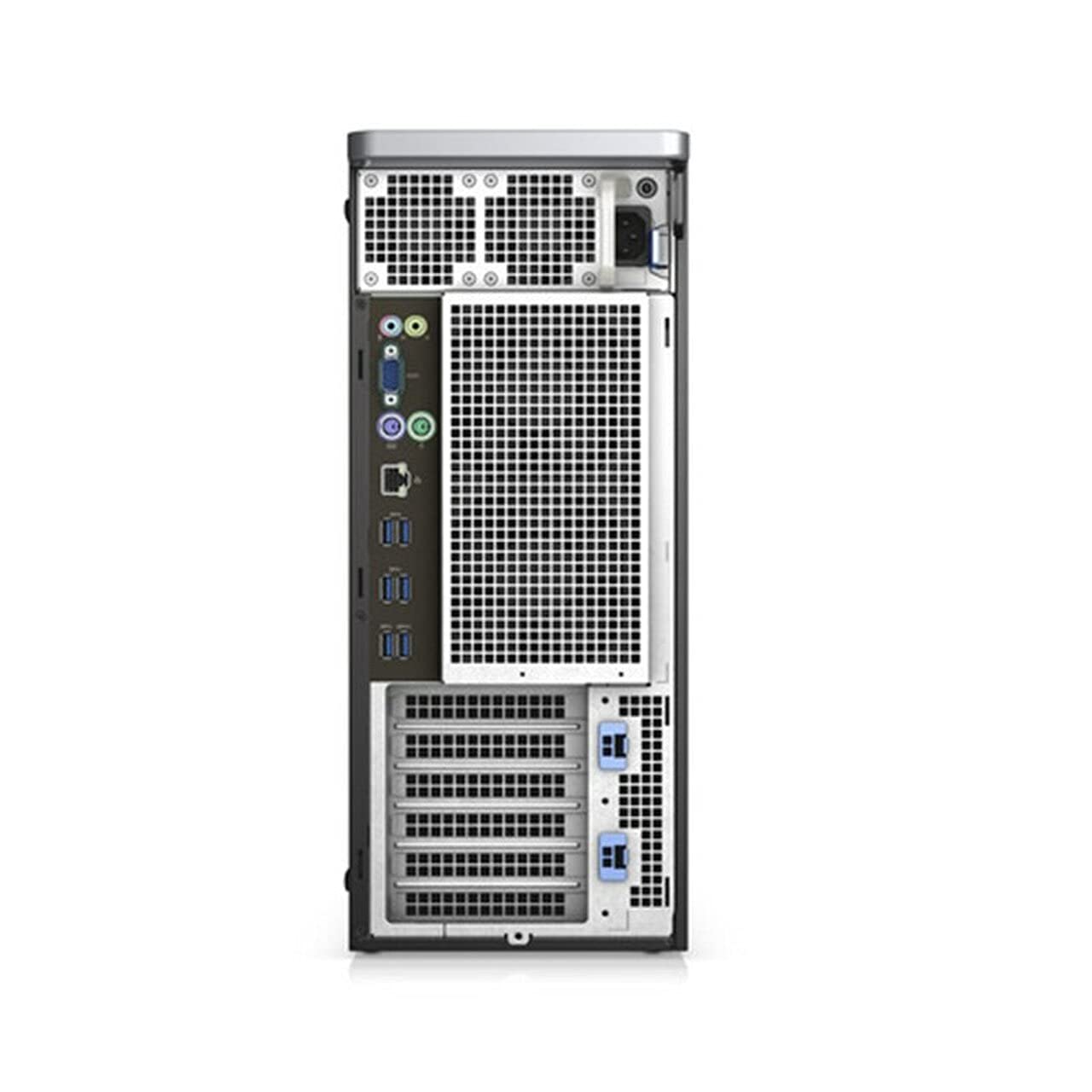 Dell Precision T5820 - Intel Xeon W-2135 6 Core 3.7Ghz - 128GB DDR4 RAM - Nvidia Quadro P400 2Gb - 2.4TB (4X 480GB New SATA SSD) - 950W PSU - (Renewed)