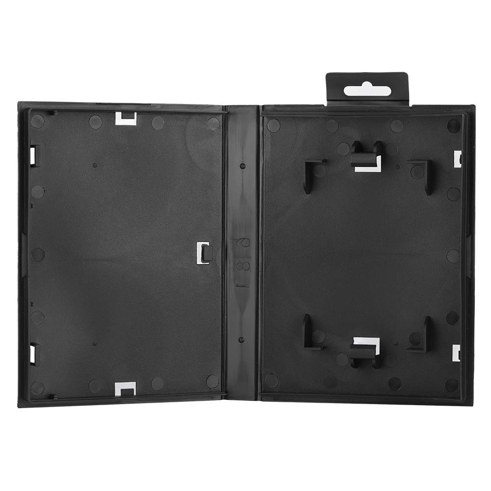5PCS Game Card Storage Case for Sega Game Cartridge Empty Shell Box Protectors Case Replacement Accessories wear-Resistant to Store Game cartridges for Game Machines Black