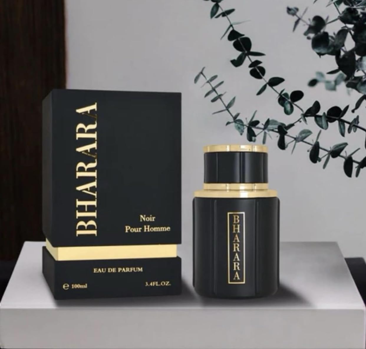 BHARARA NOIR 3.4 oz 100 ml Eau De Parfum SPRAY FOR MEN NEW IN BOX