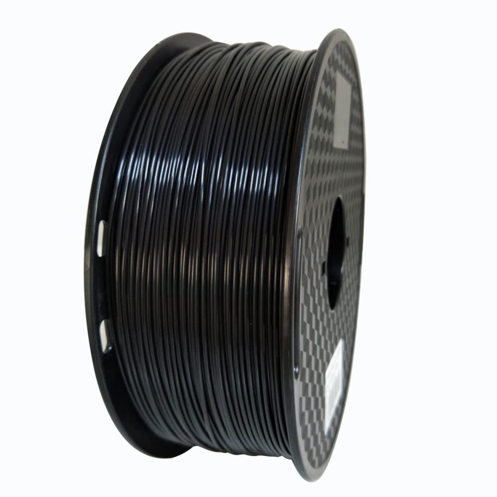 CC3D Black ABS Filament 1.75 mm 3D Printer Filament 1KG Better Adhesion ABS+ Filament ABS Pro Plus Black Color Lower Warpage FDM 3D Printing Material