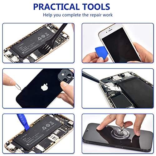 Electronic Screwdriver Set, 126 in 1 Computer Tool Kit with 112 Bits, Professional Cell Phone Repair Tool Kit for Laptop, PC, MacBook, iPhone, Tablet, PS4, Xbox, Game Console